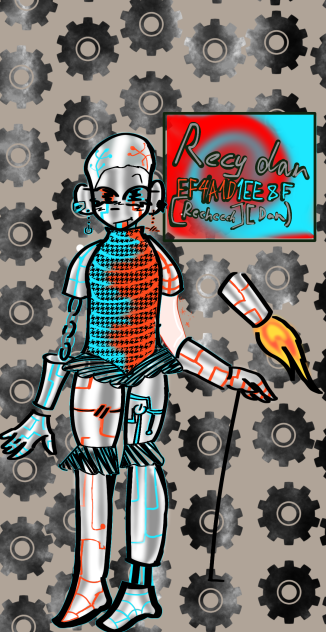 New robot character!! - ibisPaint
