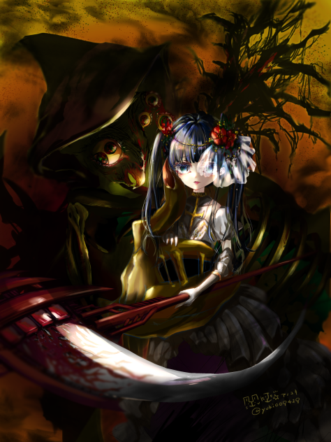 Grim Reaper's Bride - ibisPaint