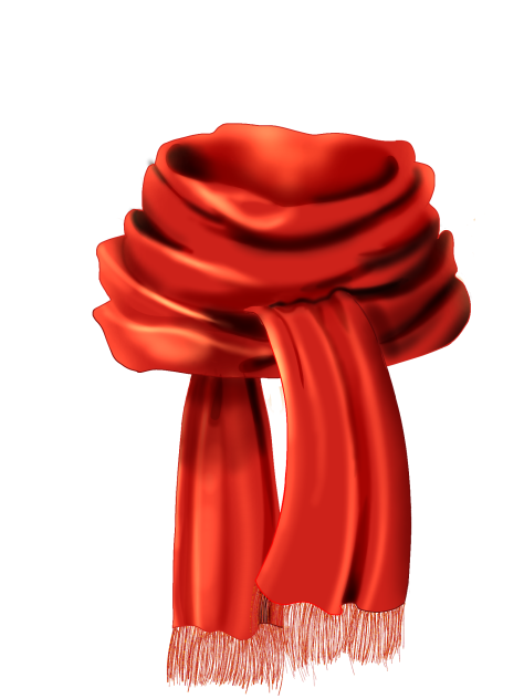 Realistic Scarf Muffler - ibisPaint