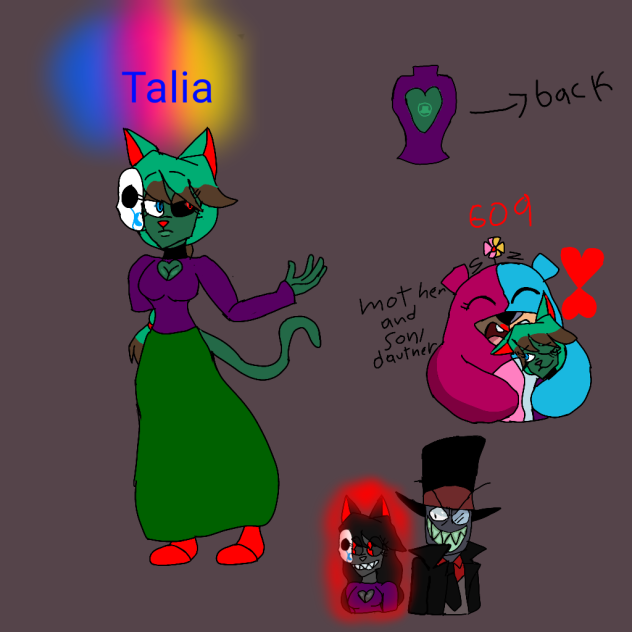 Talia mask - ibisPaint