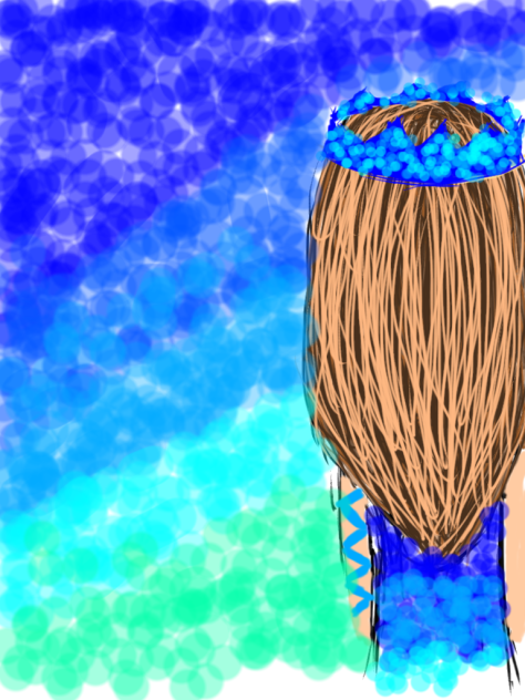 Element Water Goddess - ibisPaint