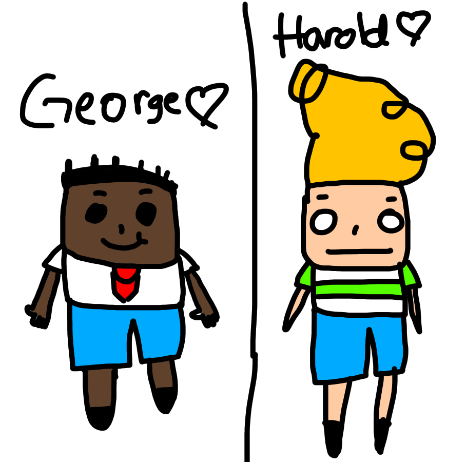 Captin undepant George and harold - ibisPaint