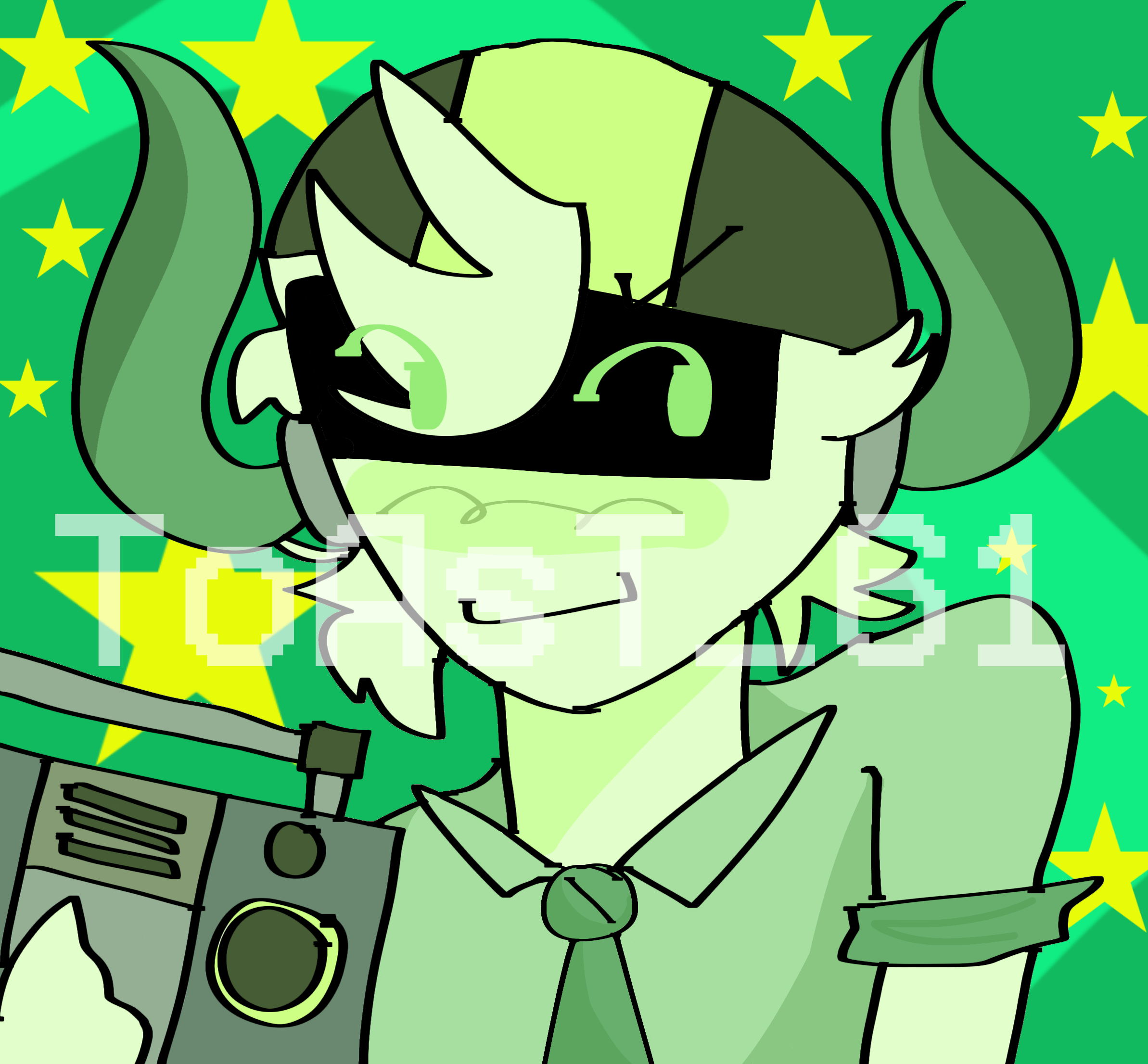 Boombox Phighting - ibisPaint