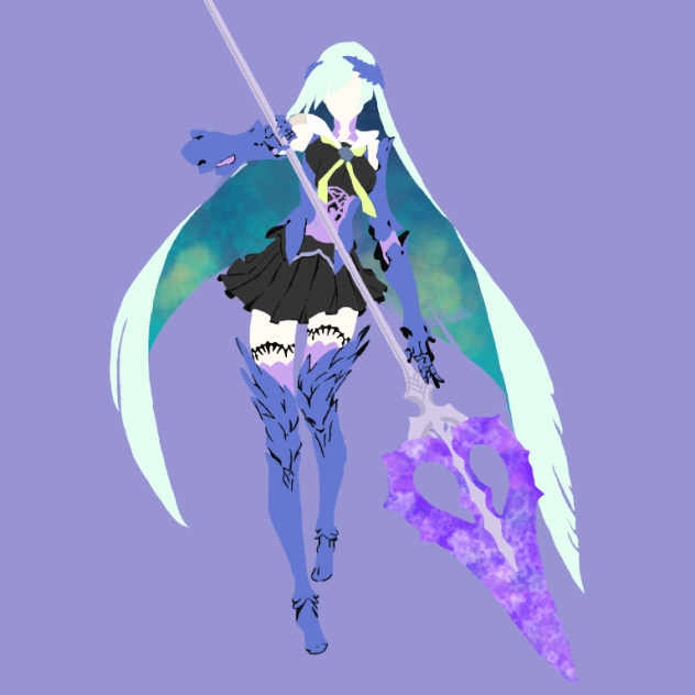ブリュンヒルデ FGO Brunhild minimalist - ibisPaint