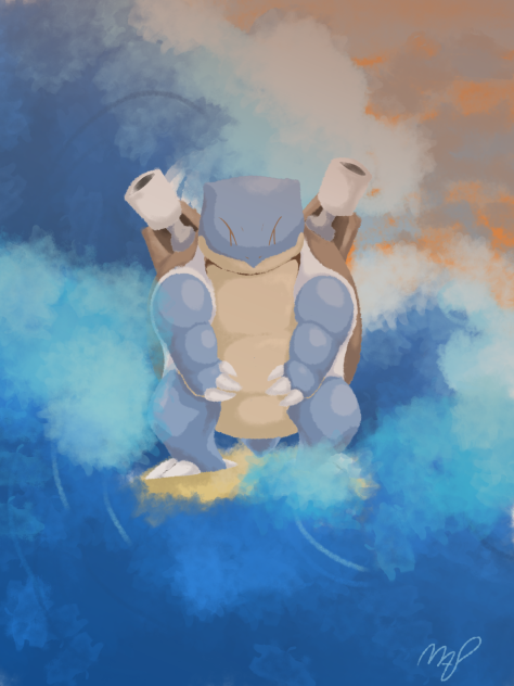 Blastoise - ibisPaint