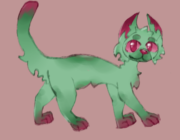 lettuce cat - ibisPaint