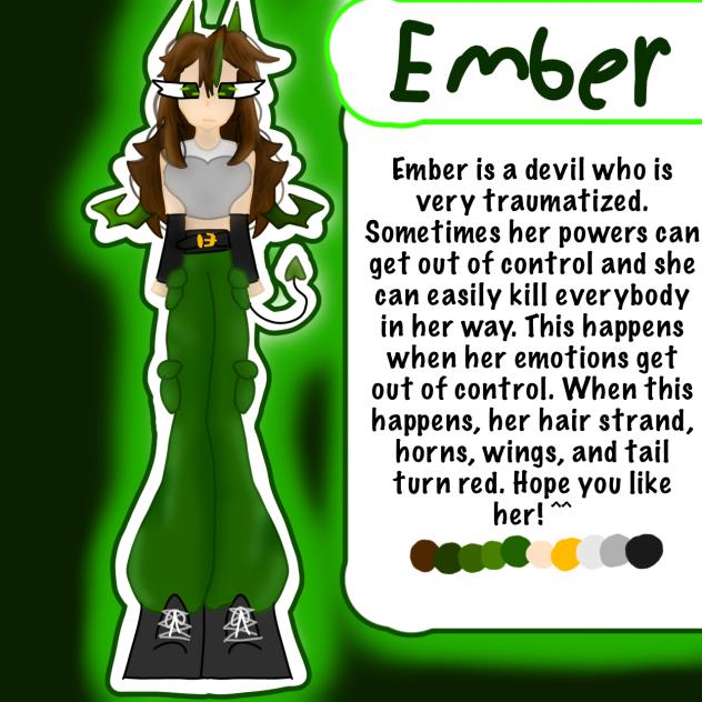 Second character sheet for art fight! - ibisPaint