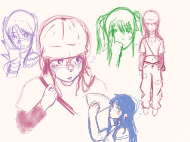 Sketching and practice - ibisPaint