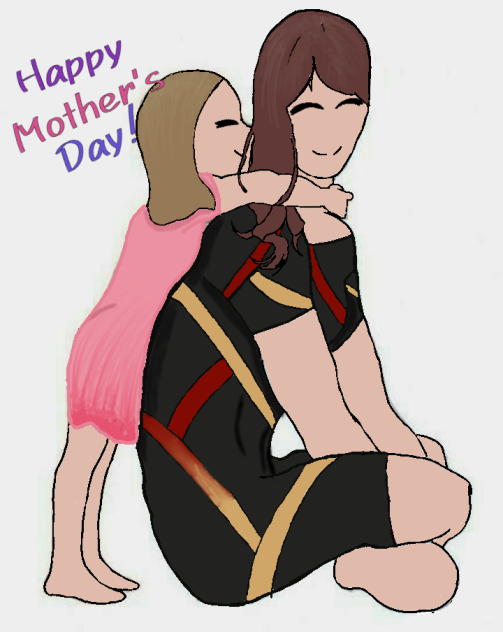 Old mother's day drawing - ibisPaint