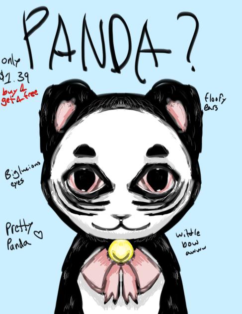 Panda ONLY 1.39 special - ibisPaint