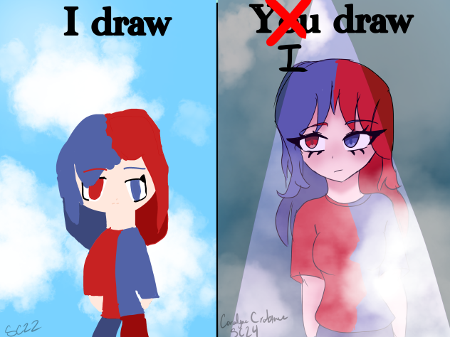 collab with myself 2 years ago - ibisPaint