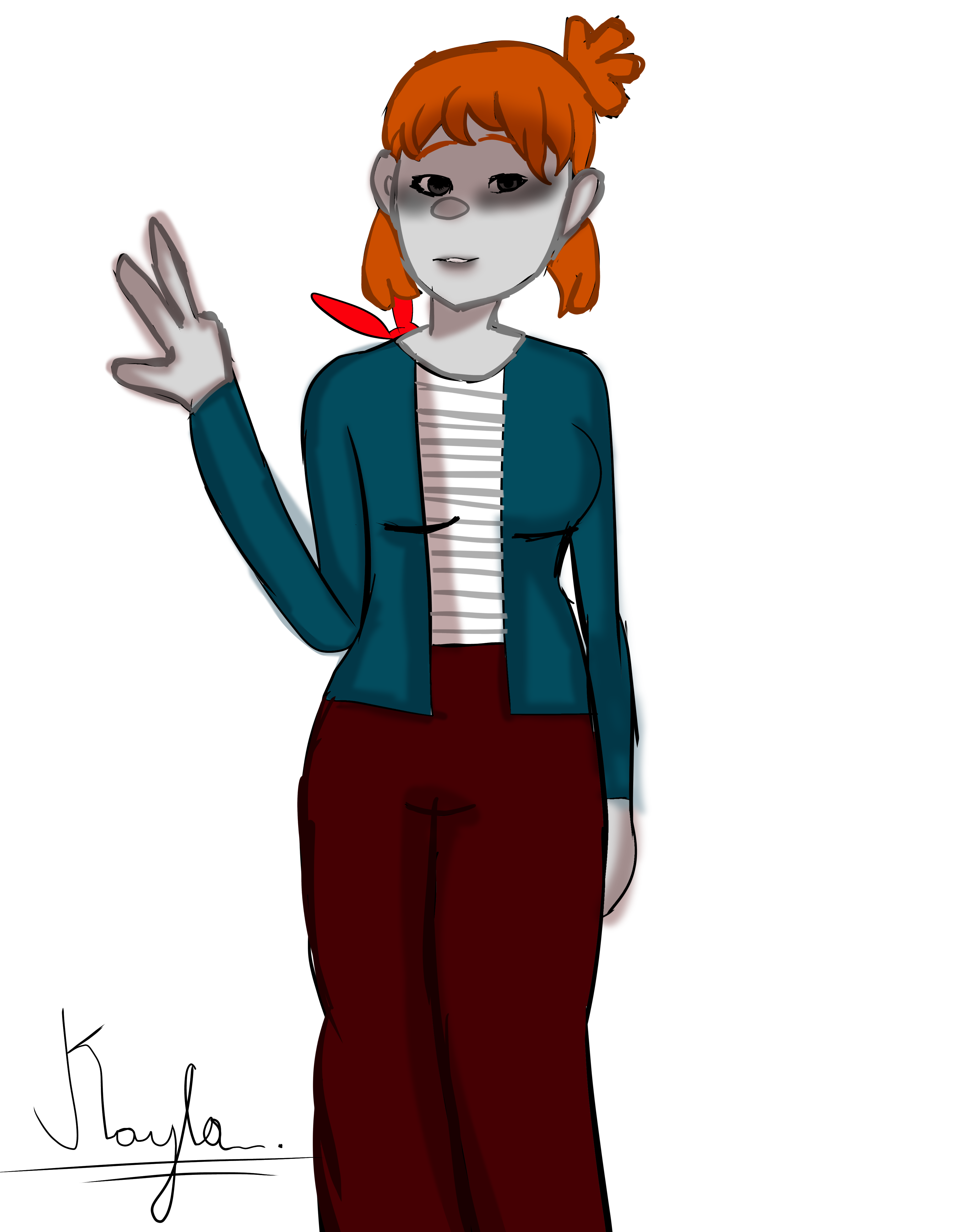 Bacon girl 😍 - ibisPaint