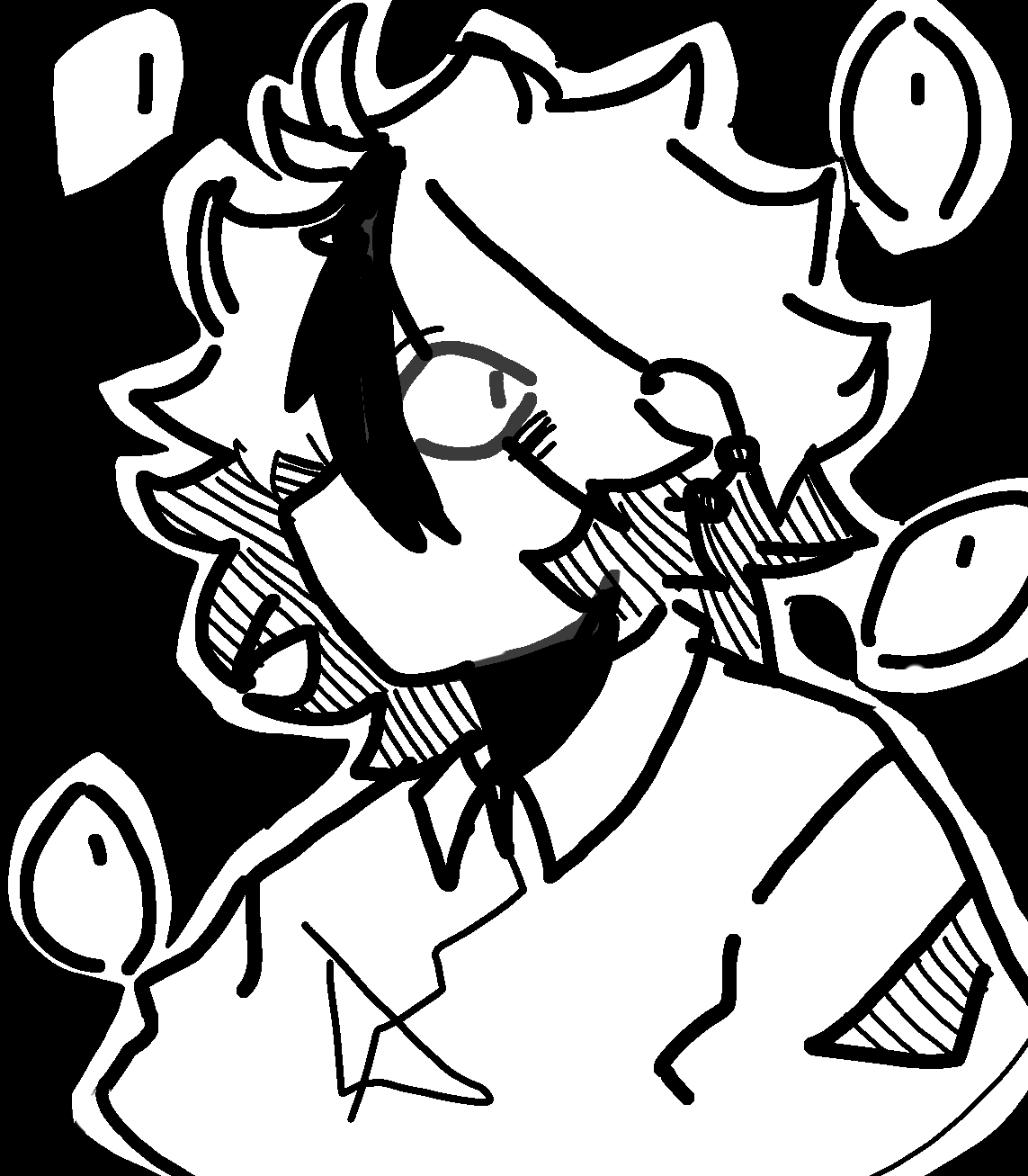 my pfp I drew on my phone - ibisPaint