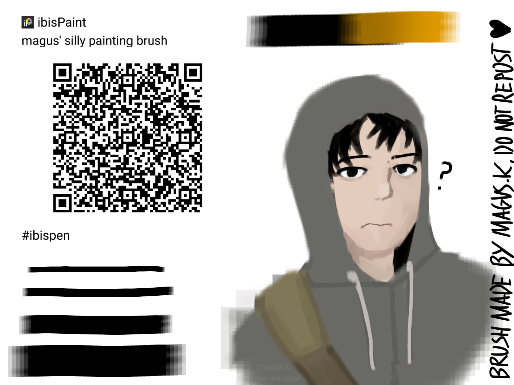 a silly painting brush idk - ibisPaint