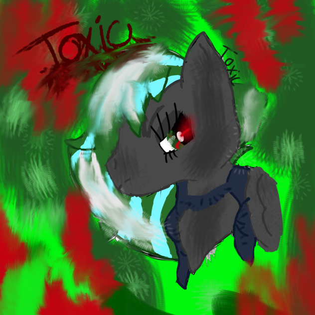 my mlp oc toxic speedpaint - ibisPaint