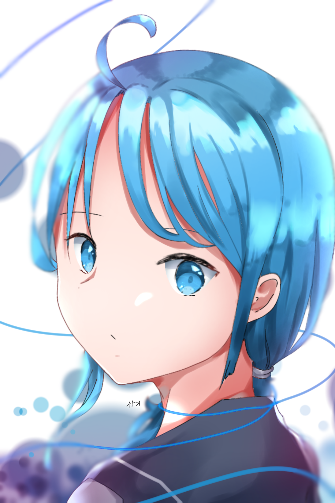 Blue Bubble Gum - ibisPaint