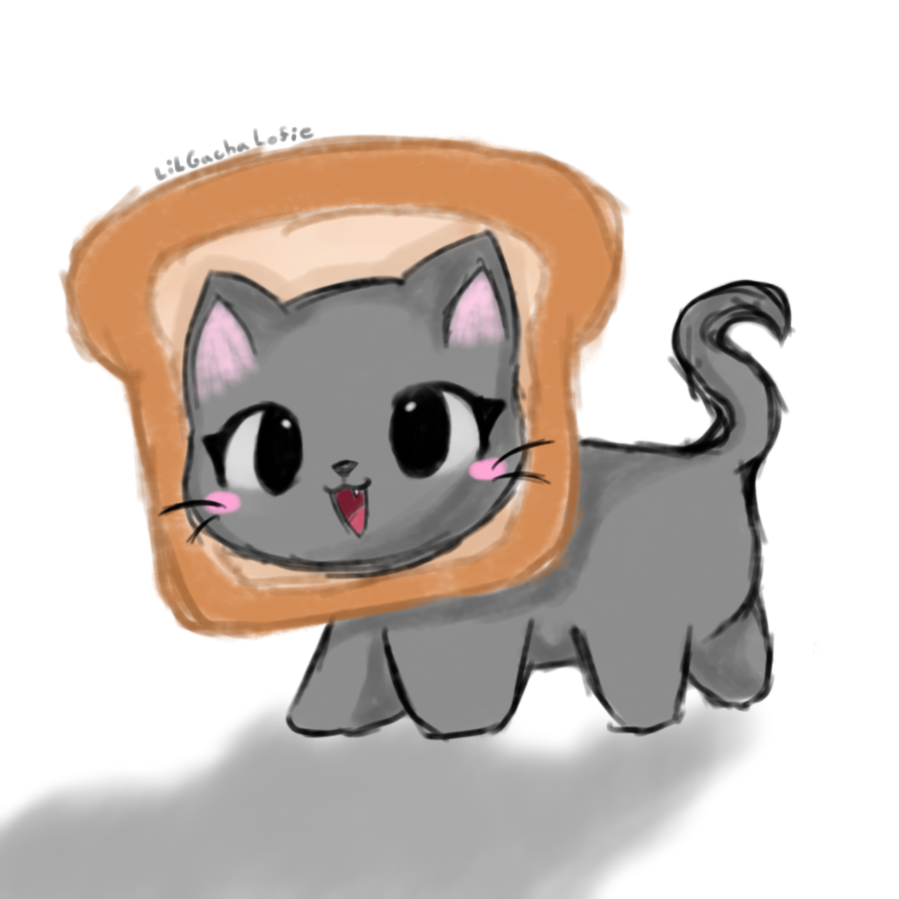 Bread Kitty - ibisPaint