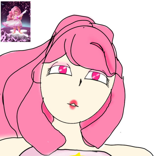 Rose Quartz my version - ibisPaint