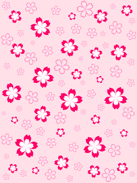Cute Sakura background - ibisPaint