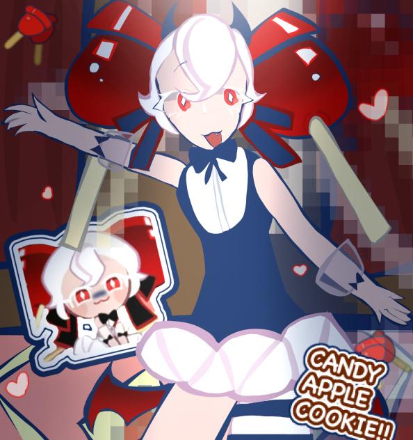 🍎 CANDY APPLE COOKIE! 🍏 - ibisPaint
