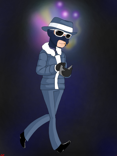 TF2 Koelkoala Spy OC commission - ibisPaint
