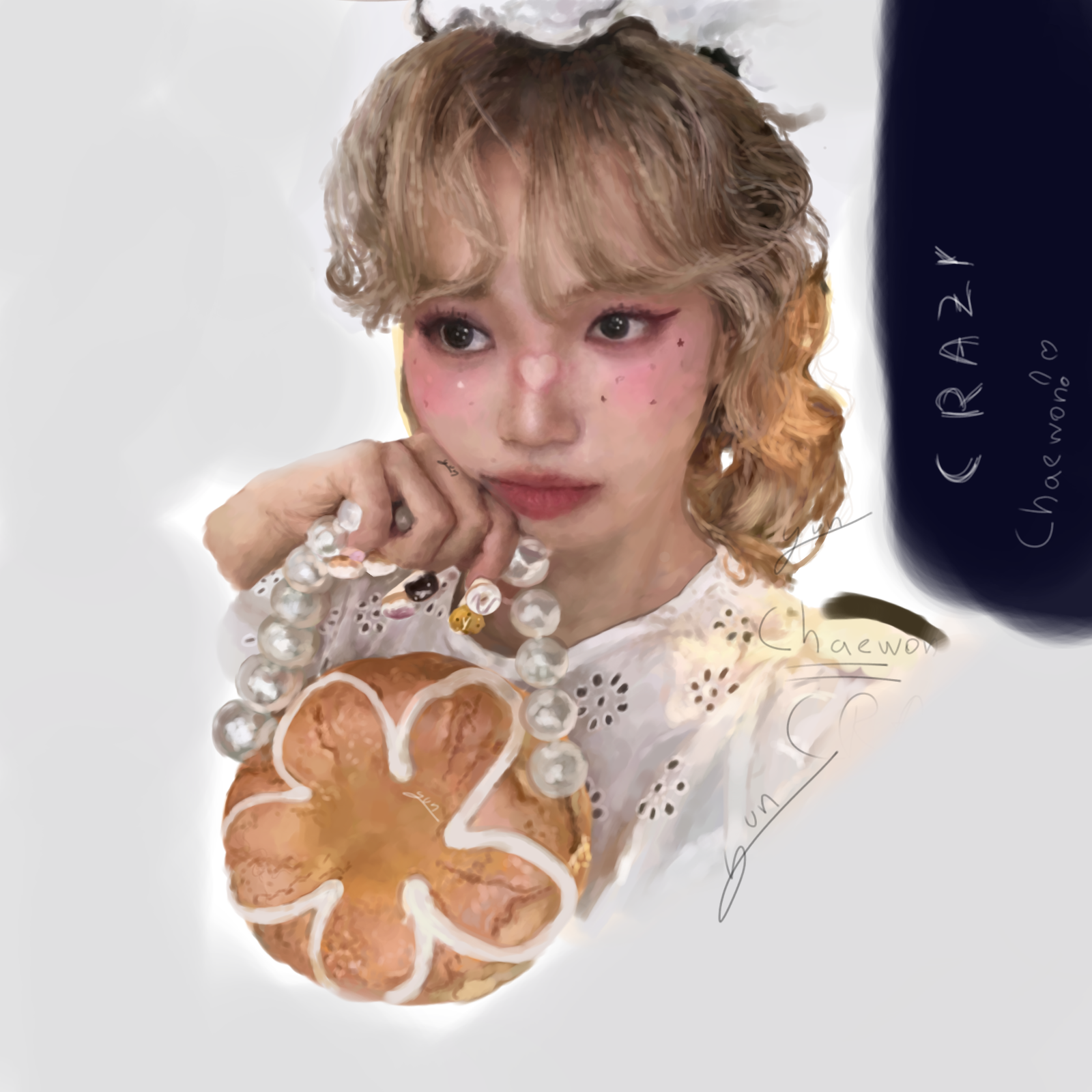 Chaewon Crazy - ibisPaint