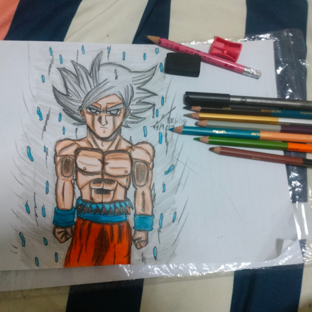 goku ultra instinct (goku ui) - ibisPaint