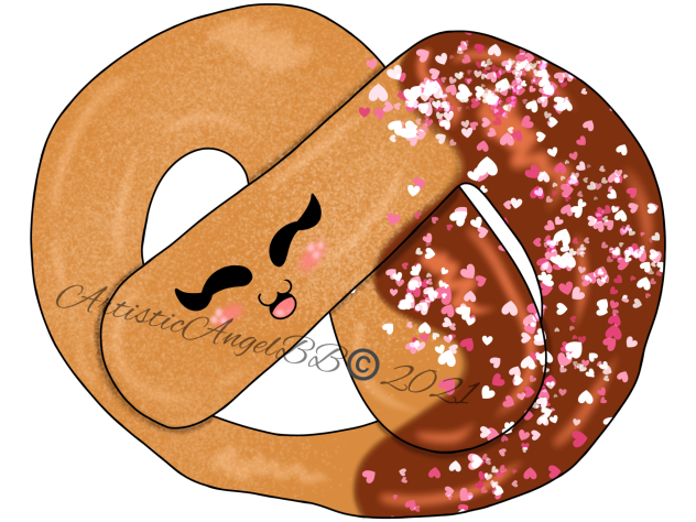 Valentine’s Day Pretzel - ibisPaint