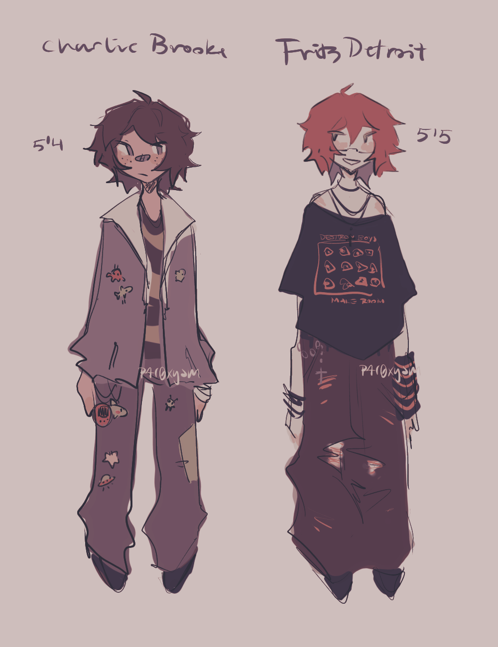 CHARLIE AND FRITZ REFS!!! - ibisPaint