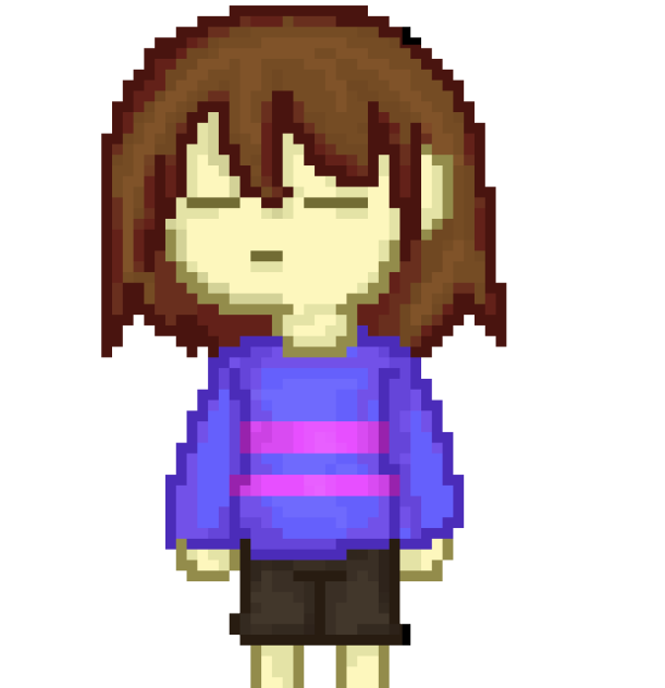 Frisk in my style undertale - ibisPaint