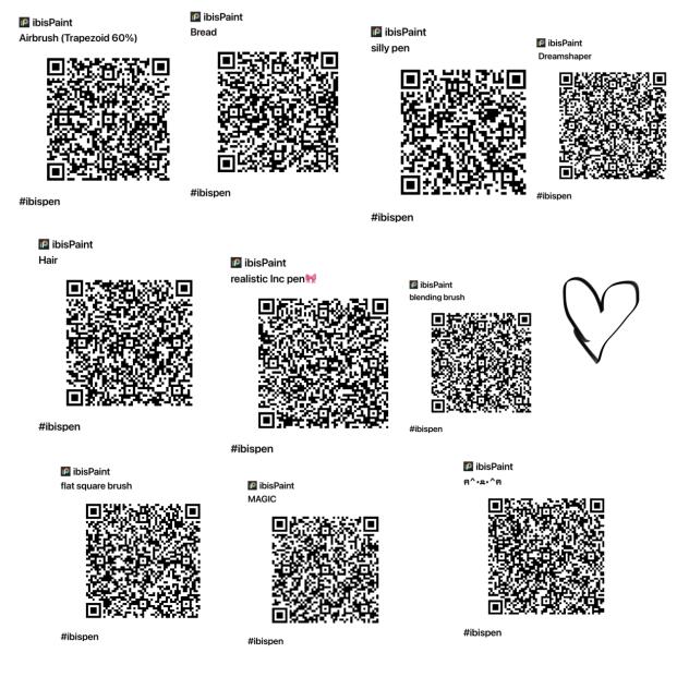 random brushes - ibisPaint