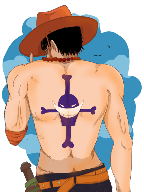 Portgas D. Ace - ibisPaint