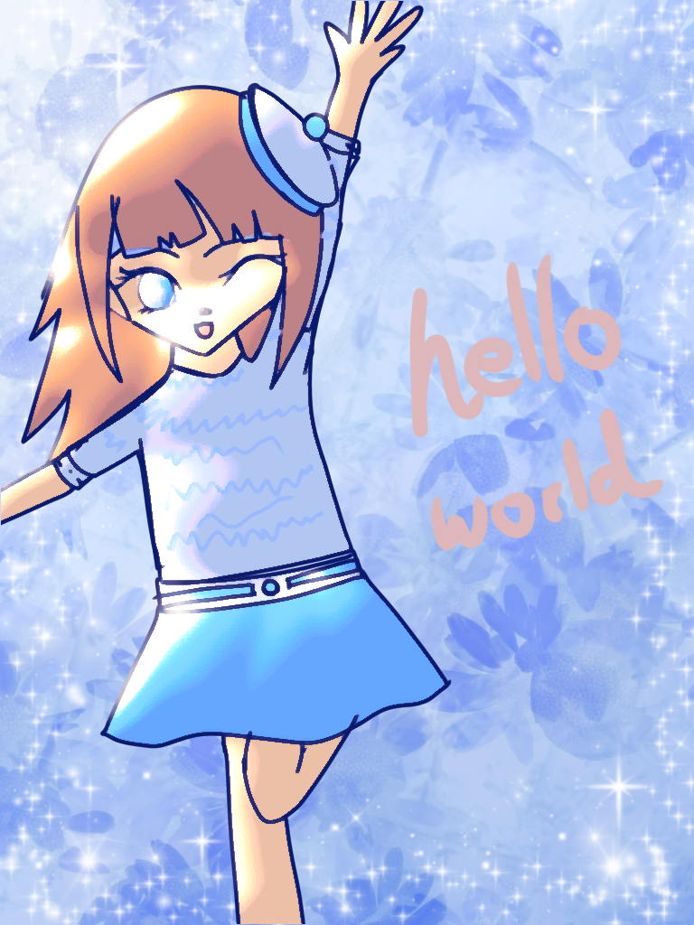 Hello world ! - ibisPaint