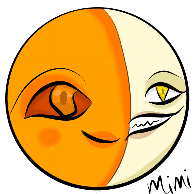 Sun and moon disk - ibisPaint