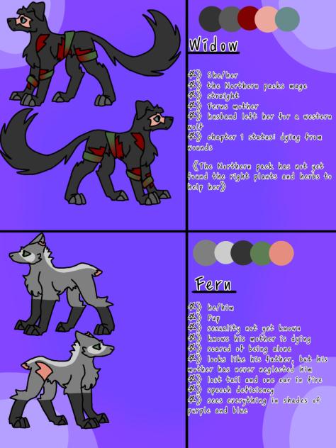 The Outskirts character ref sheet 2 - ibisPaint