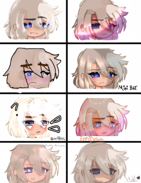 gacha head collab! - ibisPaint