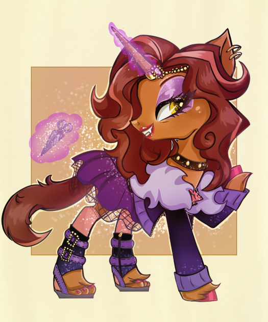 clawdeen wolf - ibisPaint