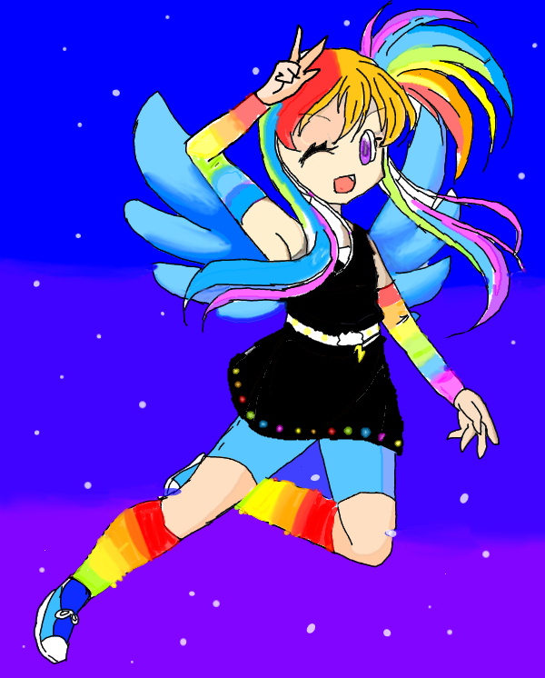 rainbow dash - ibisPaint