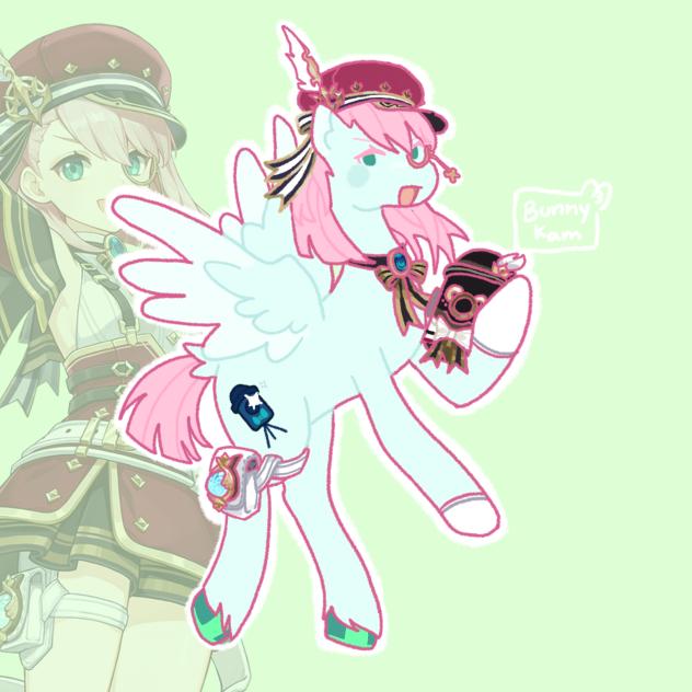 Charlotte as a PONY! - ibisPaint