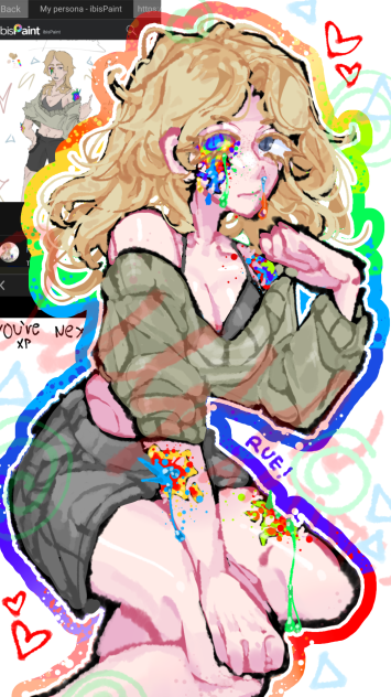 DAY2-of drawing sonas I screenshot'ed - ibisPaint