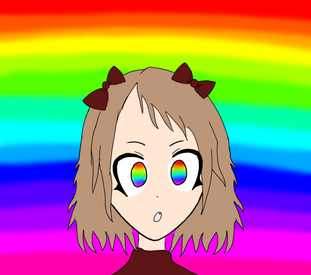 Rainbow Eyes - ibisPaint