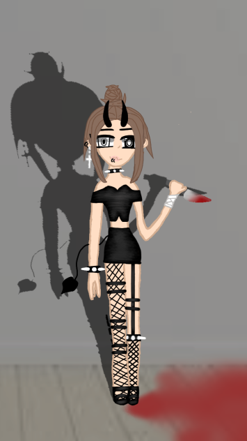 first time trying to make a shadow - ibisPaint