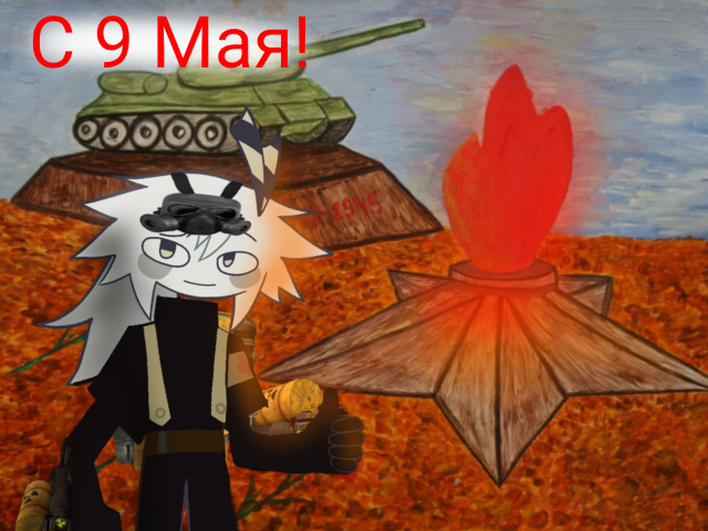 Happy May 9th to all! - ibisPaint