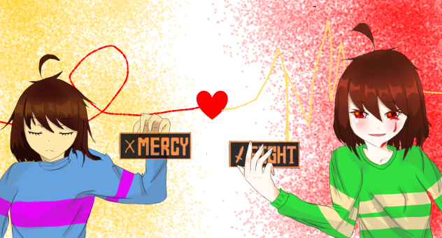 Mercy or fight - ibisPaint