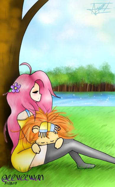 Fluttershy Fan Art - ibisPaint