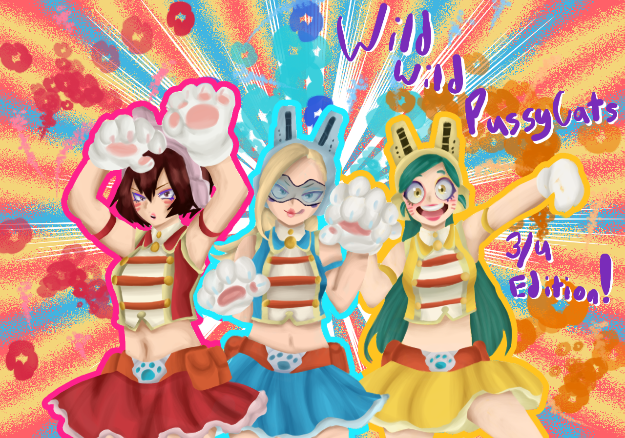 Wild Wild Pussy Cats! - ibisPaint