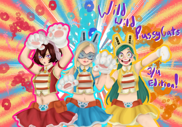 Wild Wild Pussy Cats! - ibisPaint