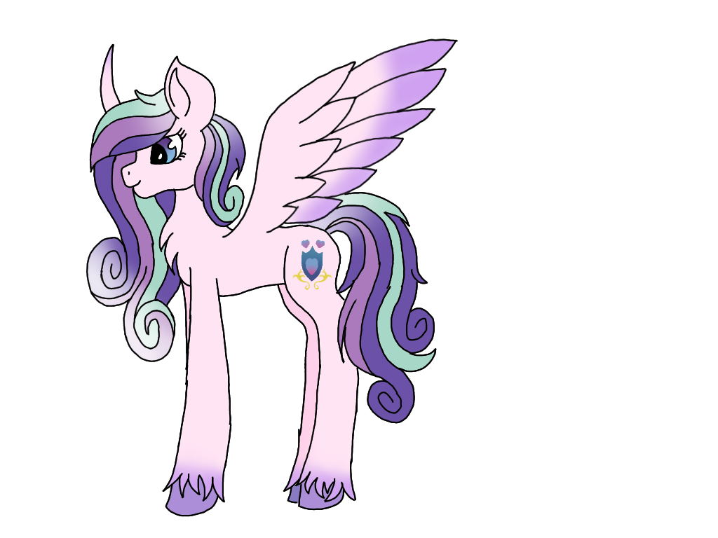 Shining armour X princess cadence fusion - ibisPaint