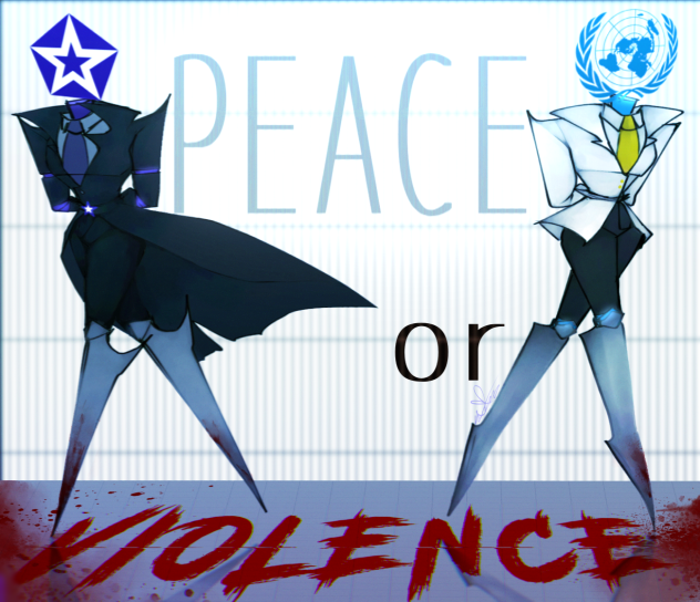Peace or Violence. - ibisPaint