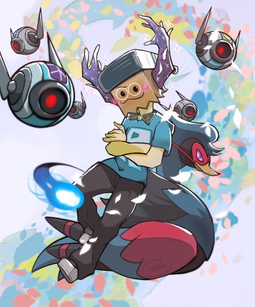 Art contest -snowy roblox avatar - ibisPaint